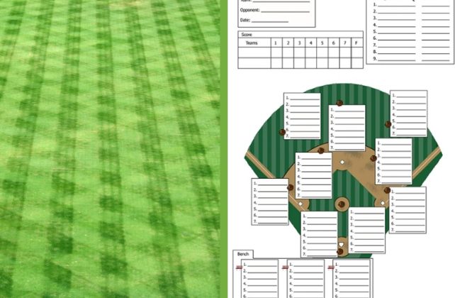 Printable Baseball Lineup Cards: Streamline Your Game Day Prep - Sports ...